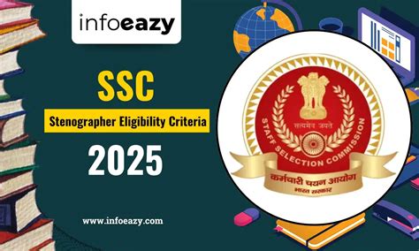 Ssc Stenographer Eligibility Criteria 2025 Age Limit Education