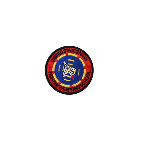 The Fighter Weapon School Patch Top Gun Maverick Replicapropstore