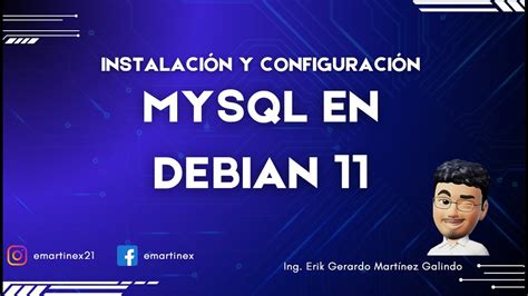 Instalación Y Configuración De Mysql En Debian Mundowin