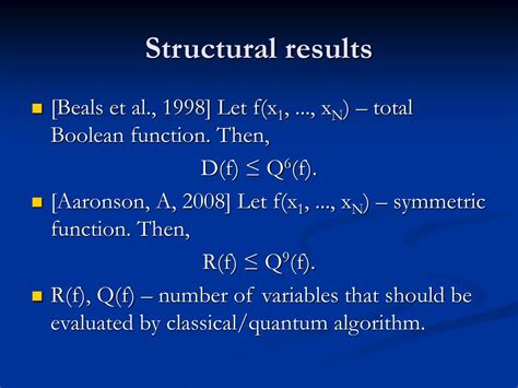 Ppt Quantum Algorithms With Polynomial Speedups Powerpoint