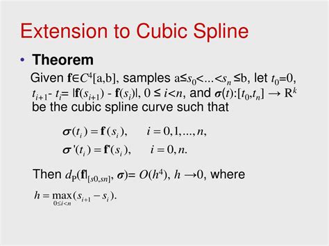Ppt Parameterization For Curve Interpolation Powerpoint Presentation