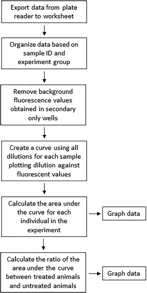 data analysis workflow from data export to graphical representation