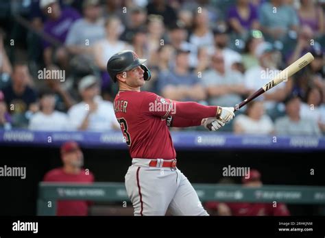 Arizona Diamondbacks First Baseman Christian Walker 53 In The Third Inning Of A Baseball Game