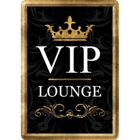 Postal Metal Cuidado Vip Lounge Retro Vintage Nos 40010209 Ambiente