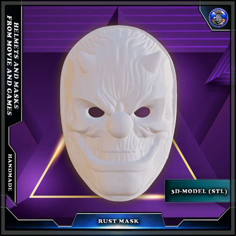 3d File Rust Mask Payday 2 👾・3d Printing Idea To Download・cults