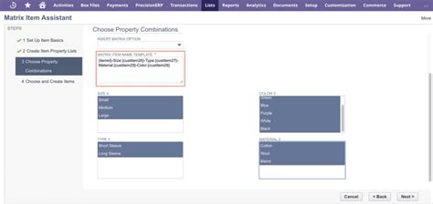 The Ultimate Guide To Matrix Items SuiteAnswersThatWork