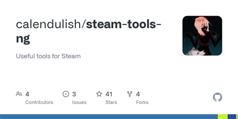 GitHub Calendulish Steam Tools Ng Useful Tools For Steam