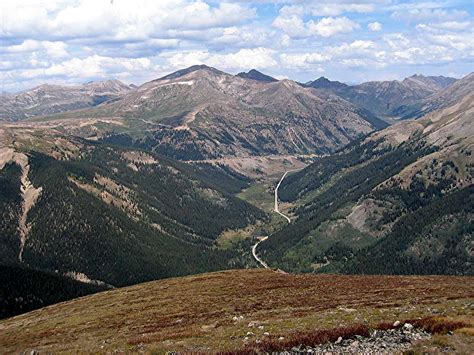 View Of Route 82 And Independence Pass Photos Diagrams And Topos