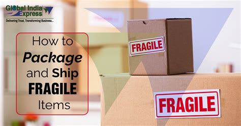 How To Package And Ship Fragile Items