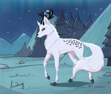 Pin By Cinnamonroll19 On Deer Fox Cute Fox Drawing Mythical