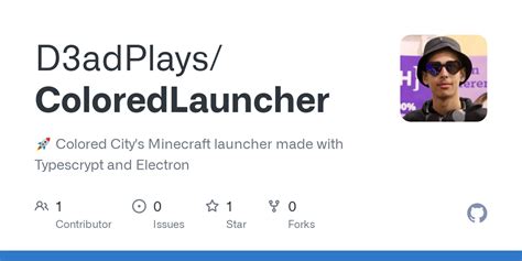 GitHub D3adPlays ColoredLauncher Colored City S Minecraft Launcher