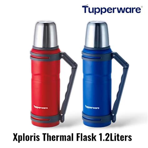 Tupperware Xploris Thermal Flask 1 2l And Easy Open Thermal Flask 300ml And 450ml Shopee Philippines