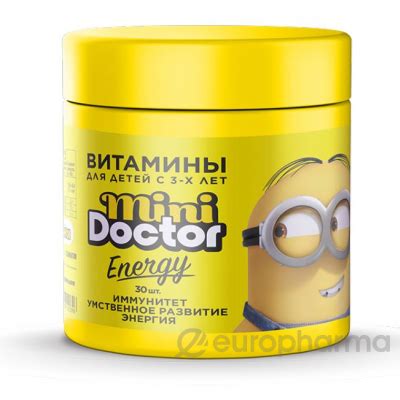 Купить Mini Doctor Energy № 30 капс — Europharma