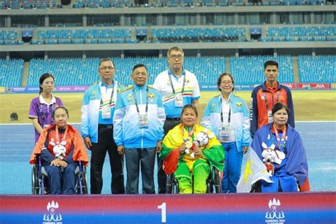 ကမ္ဘောဒီးယားနိုင်ငံက အိမ်ရှင်အဖြစ်လက်ခံကျင်းပသည့် ၁၂ ကြိမ်မြောက် အာဆီယံမသန်စွမ်း အားကစားပြိုင်ပ