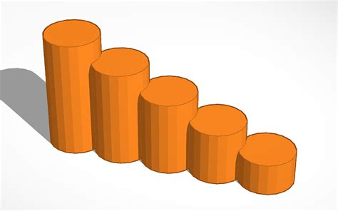 3d Design Pan Flute Tinkercad