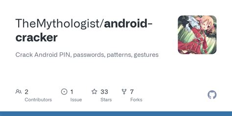 github themythologist android cracker crack android pin passwords