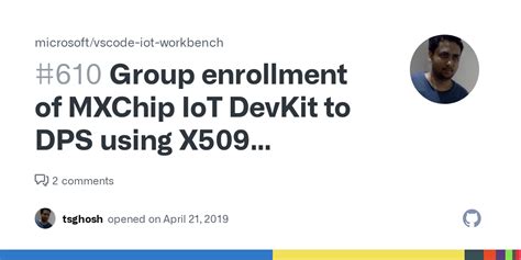 Group Enrollment Of Mxchip Iot Devkit To Dps Using X509 Certificate