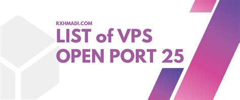 List Of Vps Hosting That Provides Open Port 25 Rxhmadi