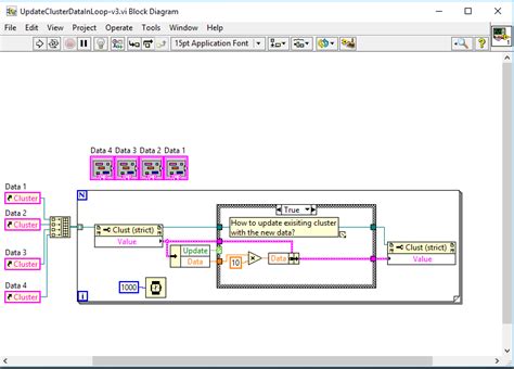 Solved How To Update Cluster Varible After Indexing Through A Loop Ni Community