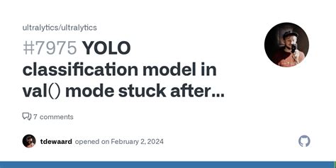 YOLO Classification Model In Val Mode Stuck After Scanning Cache