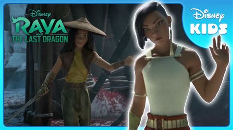 ⚔️ Raya Vs Undercut Sword Fight Raya And The Last Dragon Disney