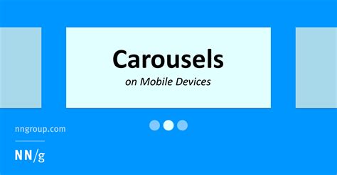 Carousels On Mobile Devices Nng