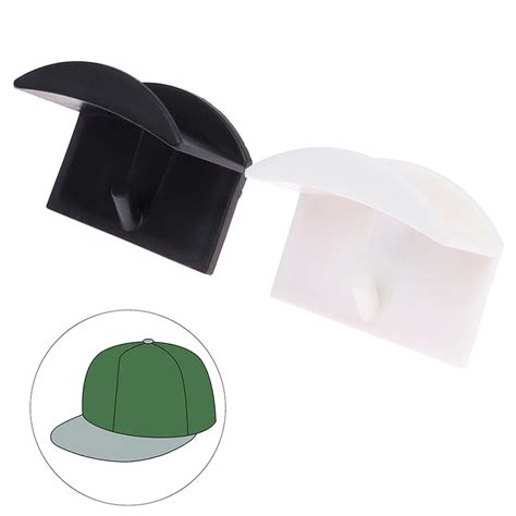 새로운 야구 모자 후크 플라스틱 벽 모자 홀더 디스플레이 랙 야구 모자 모자 정리함 Aliexpress