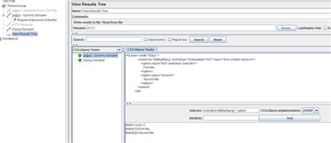 How Can We Get Random Option Value From The Dropdown List In Jmeter
