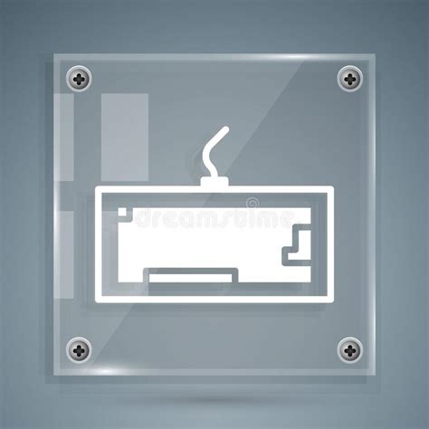 White Computer Monitor With 18 Plus Content Icon Isolated On White Background Age Restriction