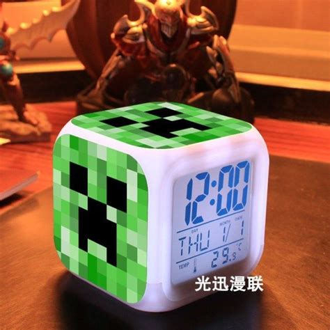 Minecraft My World Game Animation Peripheral Luminous Silent Alarm