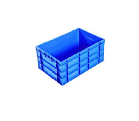 Blue 50kg And 468 X 292 X 192 Mm Single Faced Plastic Creates For Storing At Best Price In