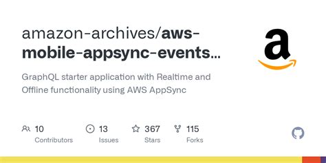 github amazon archives aws mobile appsync events starter react