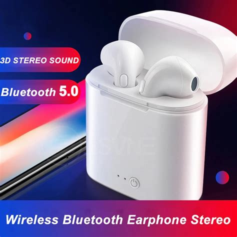 I7s TWS беспроводные наушники Bluetooth наушники спортивные наушники ...