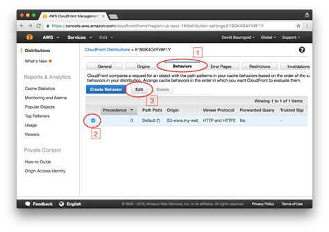 Host A Static Site On Aws Using S3 And Cloudfront David Baumgold