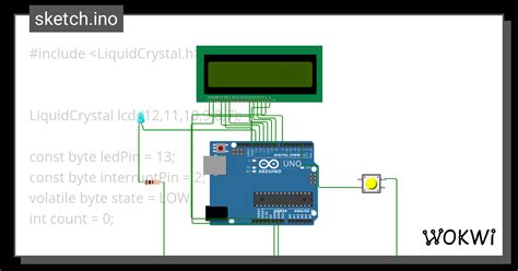 Interrupt Wokwi Esp32 Stm32 Arduino Simulator