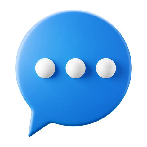 Live Messaging Chat And Message Symbol User Interface Theme 3d Icon Rendering Illustration