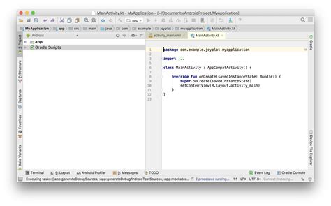 AndroidStudio でKotlinによるAndroidアプリ開発環境を作る JoyPlotドキュメント