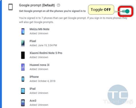 How To Remove A Phone From Trusted Devices In Google Account Settings