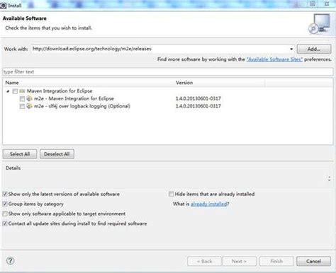 M2eclipse安装成功并且重启eclipse，file—》new—》other没有看到maven项目，wi Code Bye