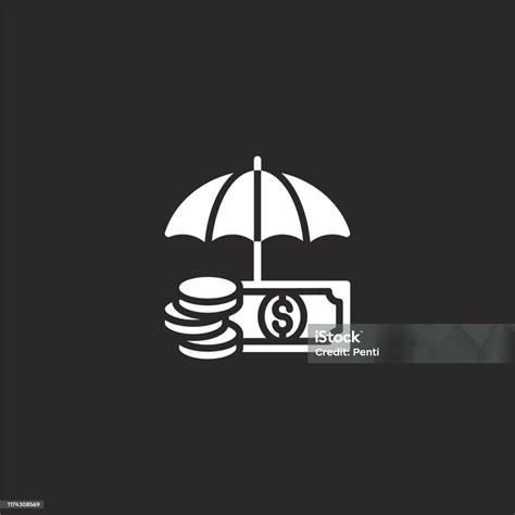 자금 조달 아이콘 웹 사이트 디자인 및 모바일 앱 개발을위한 자금 조달 아이콘을 채웠습니다 검은 배경에 고립 된 채워진 금융 컬렉션에서 자금 조달 아이콘 0명에 대한 스톡