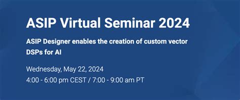 Accelerating Ai Applications Using Custom Risc V Based Simdvliw Dsps Marketing Eda