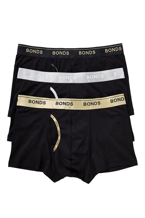 Bonds Guyfront Trunk 3 Pack Mz963w Pack 16