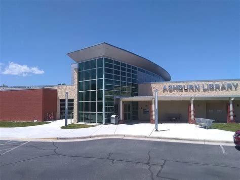Ashburn Mapa Condado De Loudoun Virgínia Estados Unidos Da América