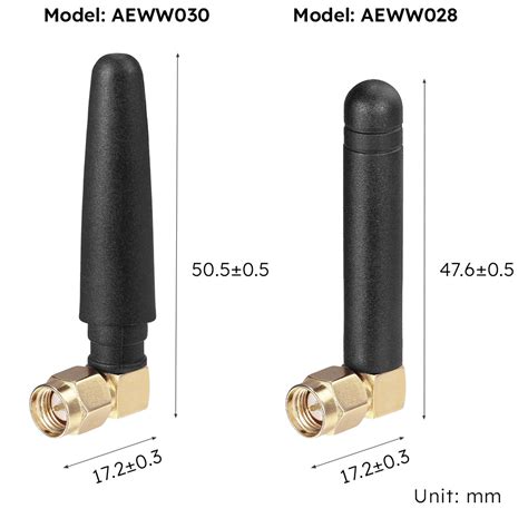 Dual Band Wifi Antenna Ghz Mini Right Angle High Gain