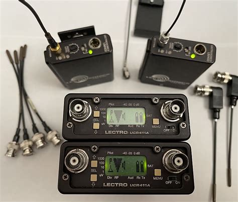 2 Lectrosonics Ucr411a Digital Hybrid Wireless Receivers Reverb 2 Lectrosonics Ucr411a Digital Hybrid Wireless Receivers Reverb