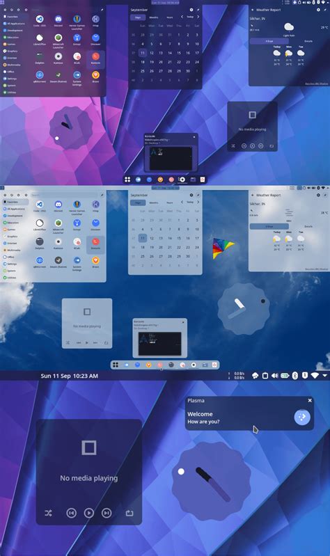 [kde] I Creaded My Own Application Launcher And The Plasma Theme Of