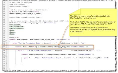 Solved Perl And Xml Trouble Traversing Xmlbuildtree Tree Experts