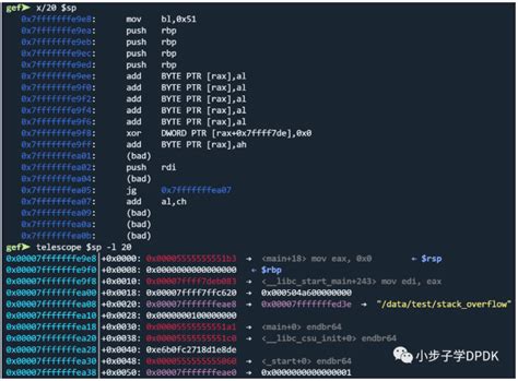 gdb exhanced features gef 工具的使用 寻梦99 博客园