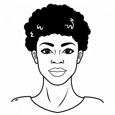 Desenhos De Mulher Negra Alegre Para Colorir E Imprimir Colorironlinecom