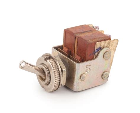 Premium Photo Old Toggle Switch